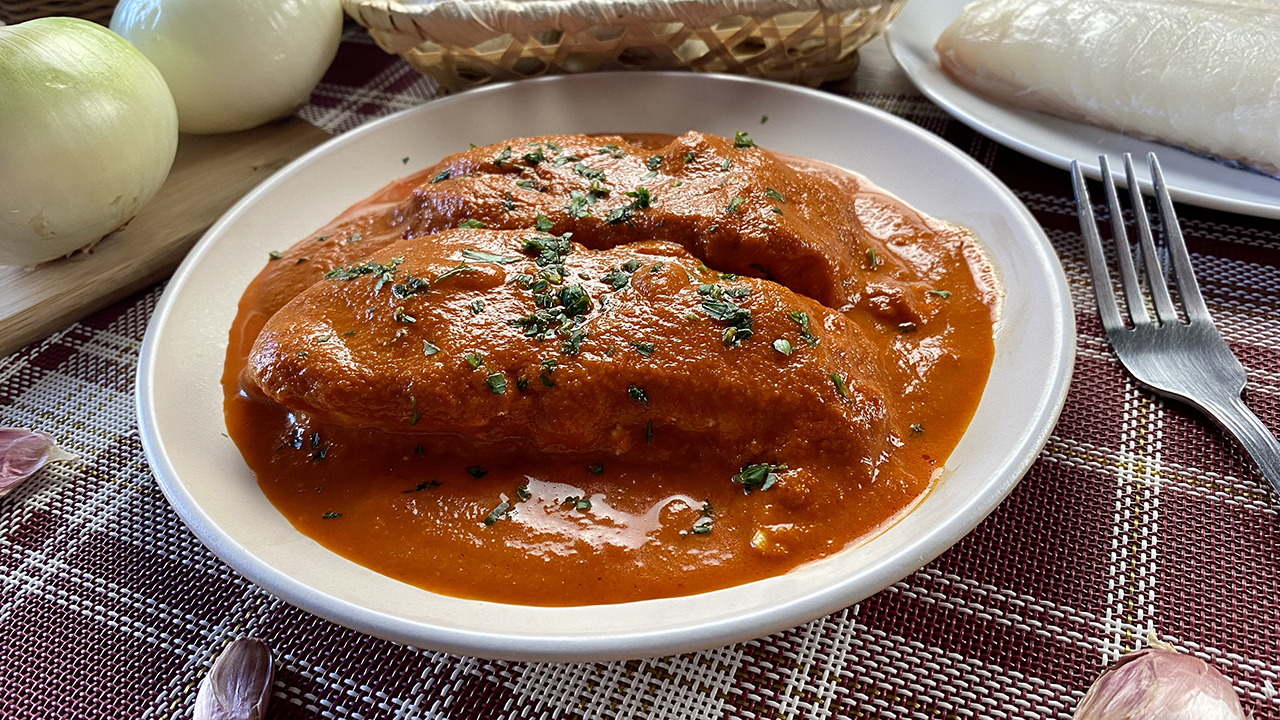 Bacalao a la vizcaína | El Mundo en Recetas