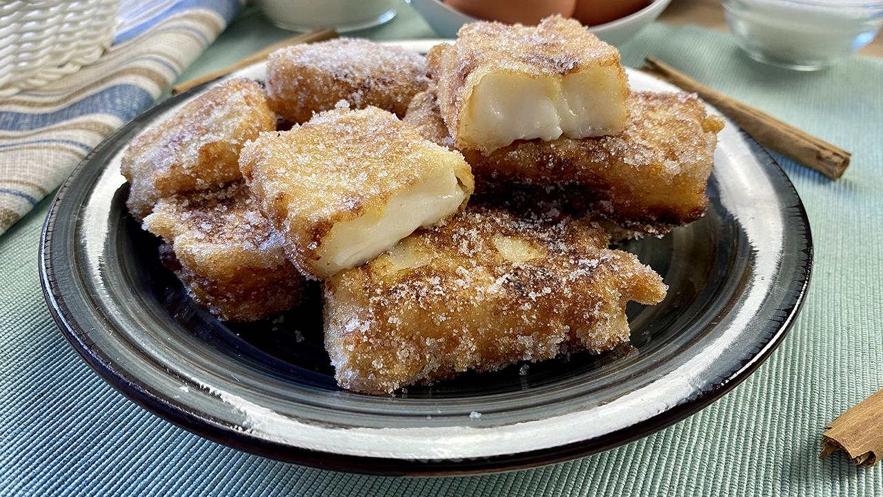 Leche frita, postre tradicional con videos paso a paso