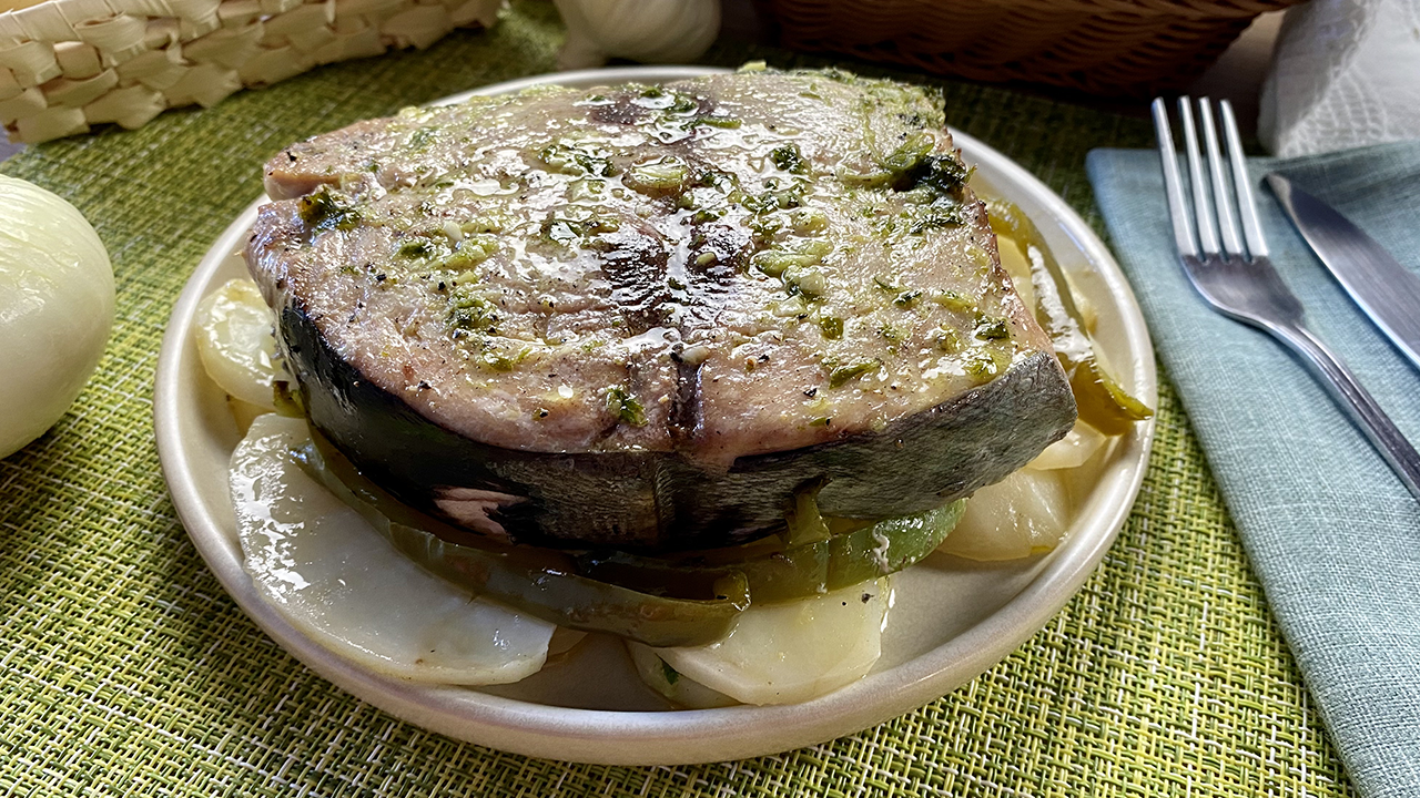 Bonito al horno, receta paso a paso
