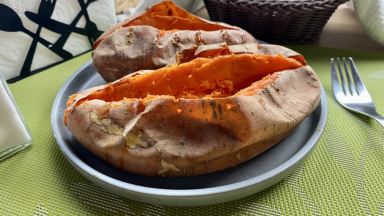 Como hacer Boniato al Horno