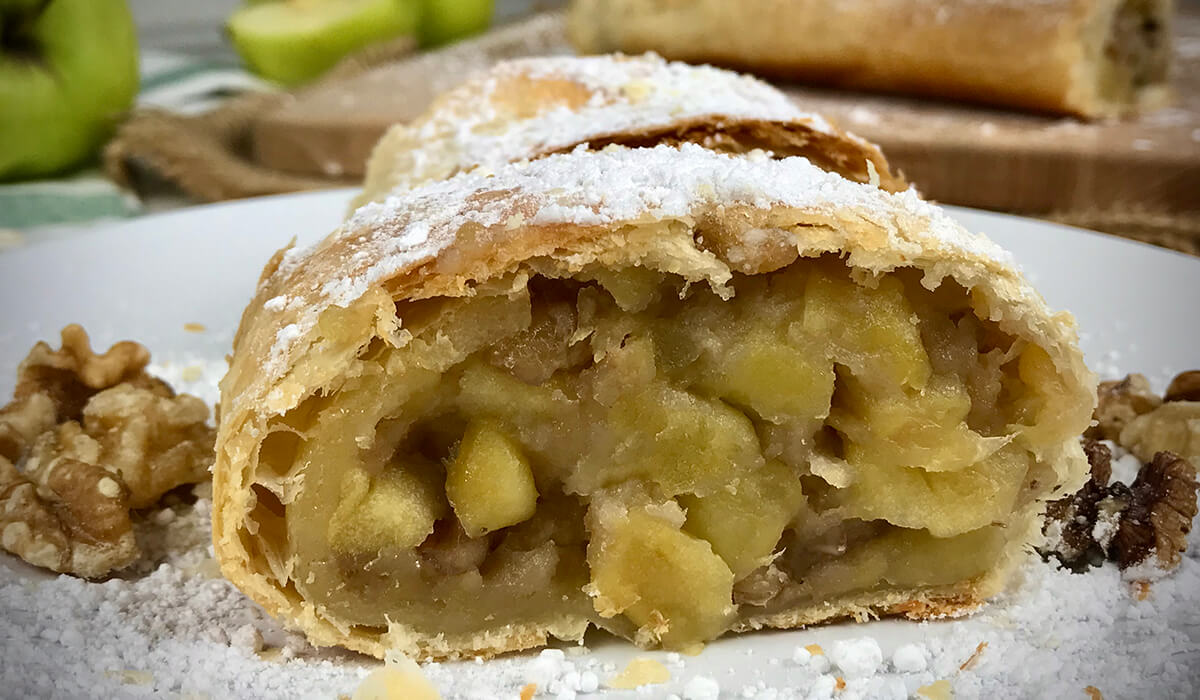 Receta de Strudel de Manzana, Fácil y Delicioso