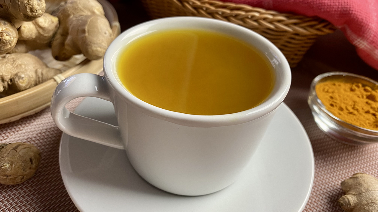 Té de jengibre y cúrcuma | El Mundo en Recetas