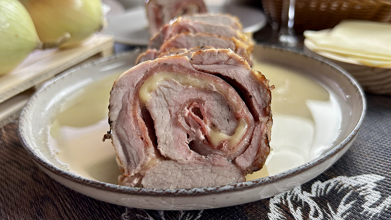 Solomillo de cerdo relleno, receta con videos paso a paso