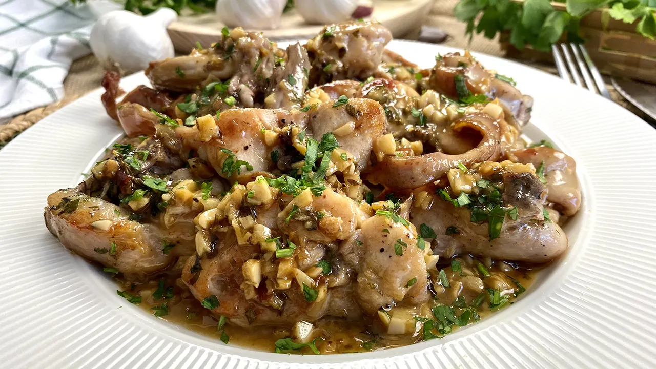 Conejo al ajillo | VIDEOS PASO A PASO