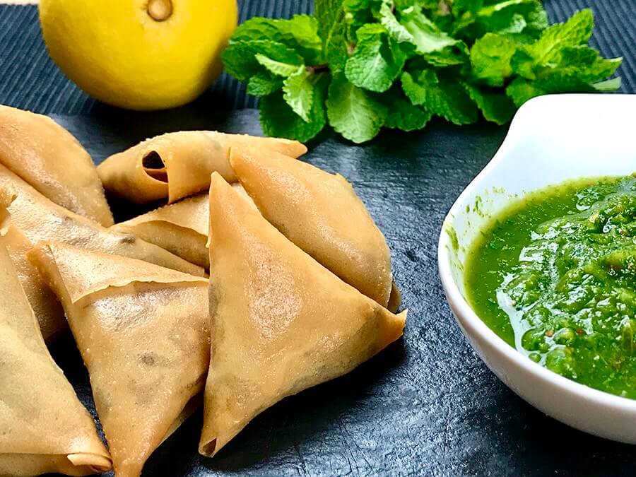 Samosas de Carne picada, videos paso a paso