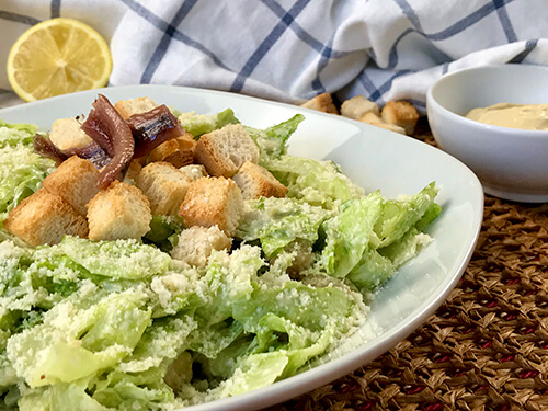 Como Prepara la Famosa Ensalada César